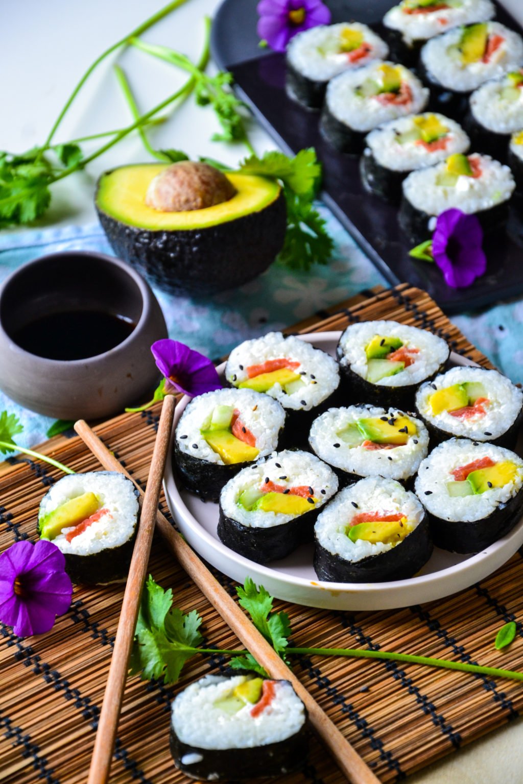 Véritables makis version saine sans vinaigre de riz - recette ...