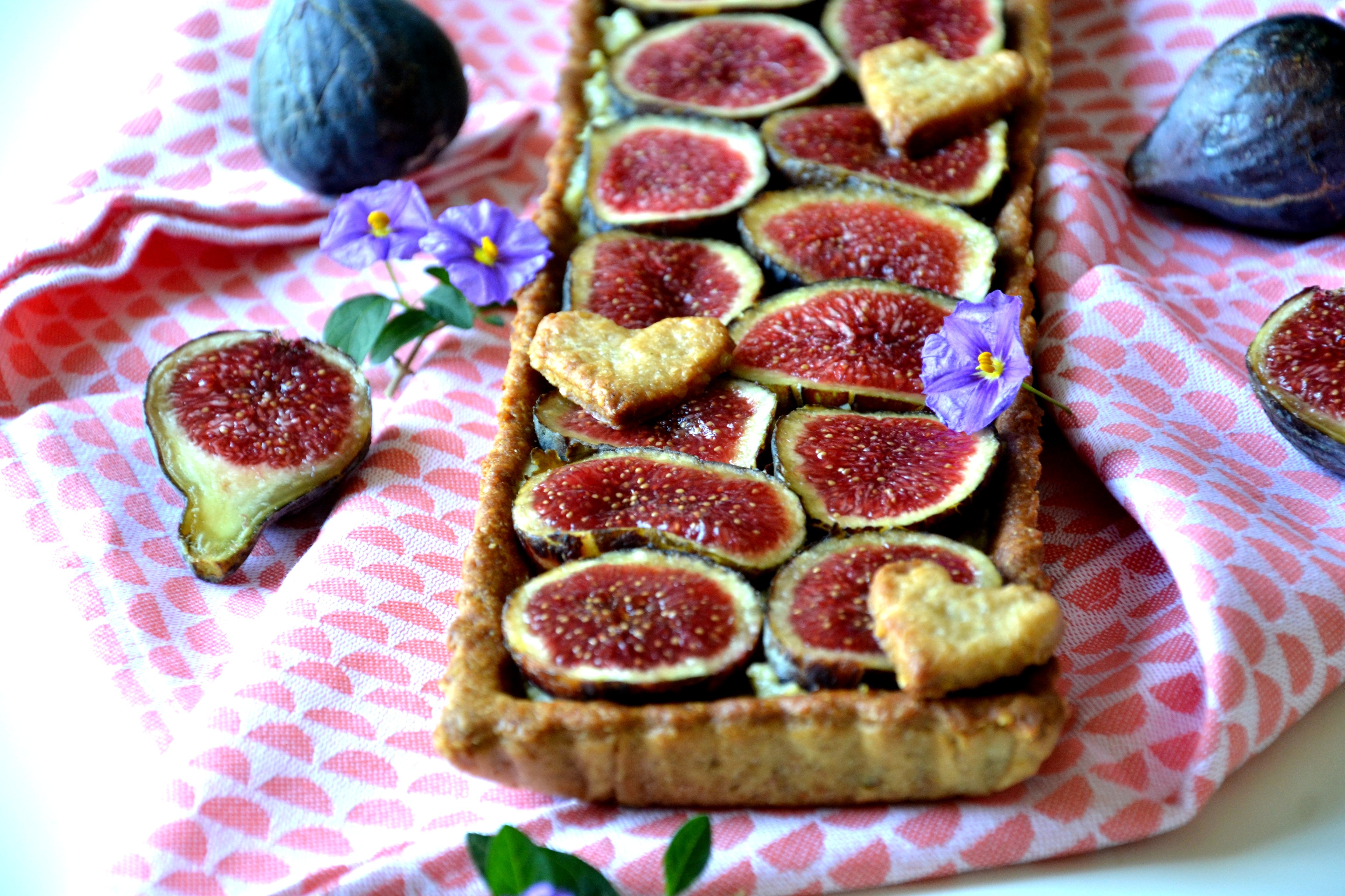 Recette tarte aux figues sans beurre et sans sucre raffiné ...