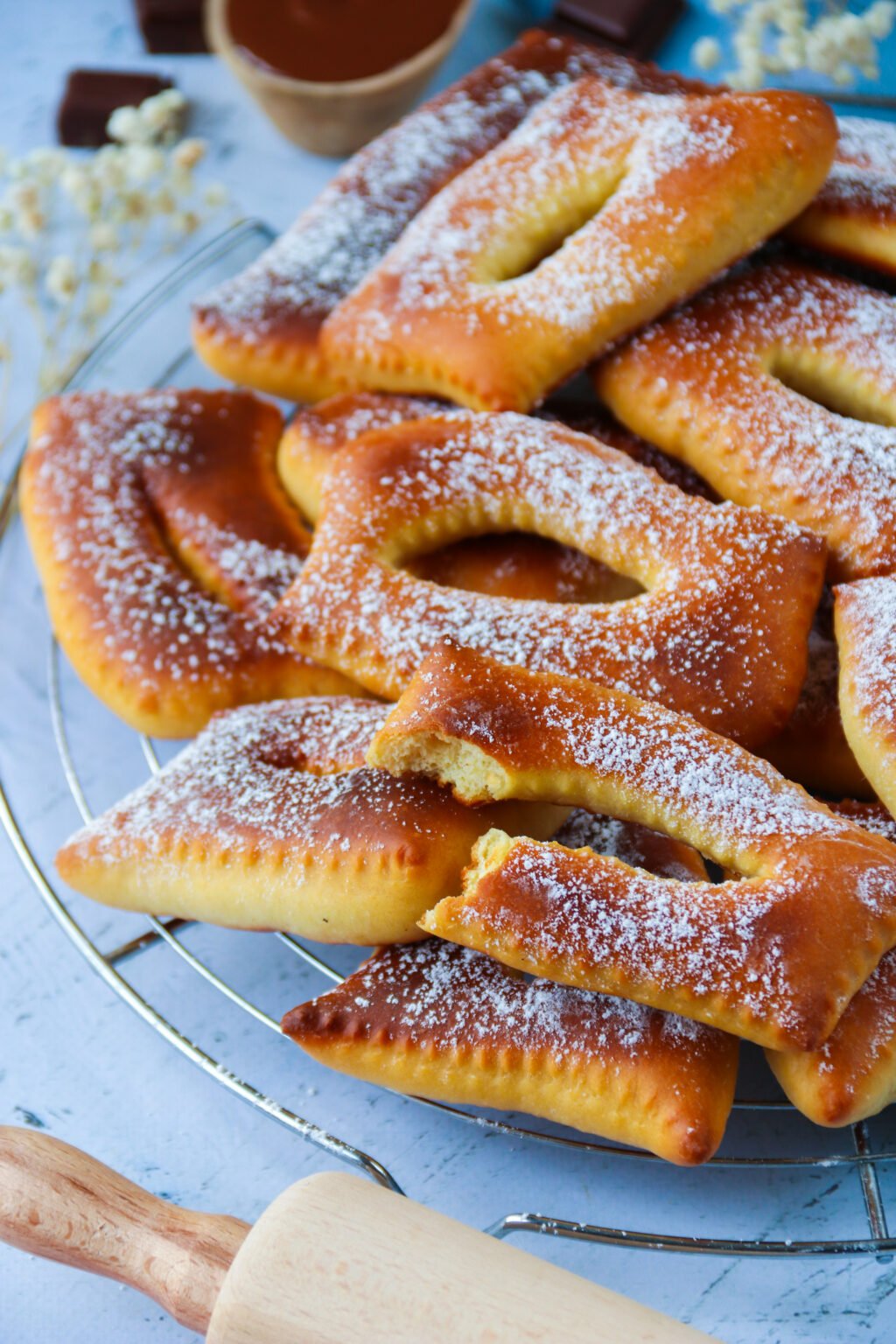 Bugnes de carnaval sans friture - healthyfood_creation