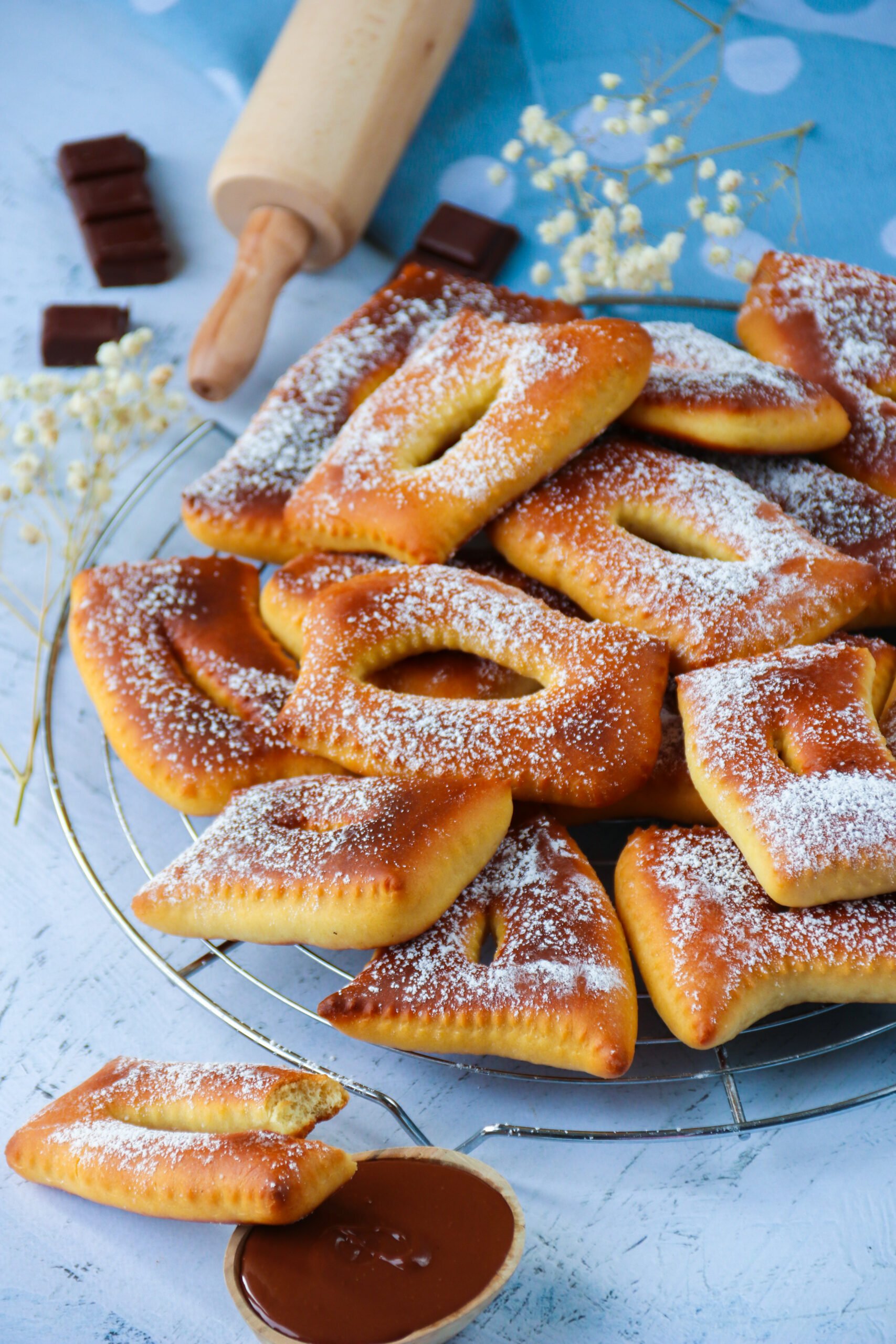 Bugnes de carnaval sans friture - healthyfood_creation