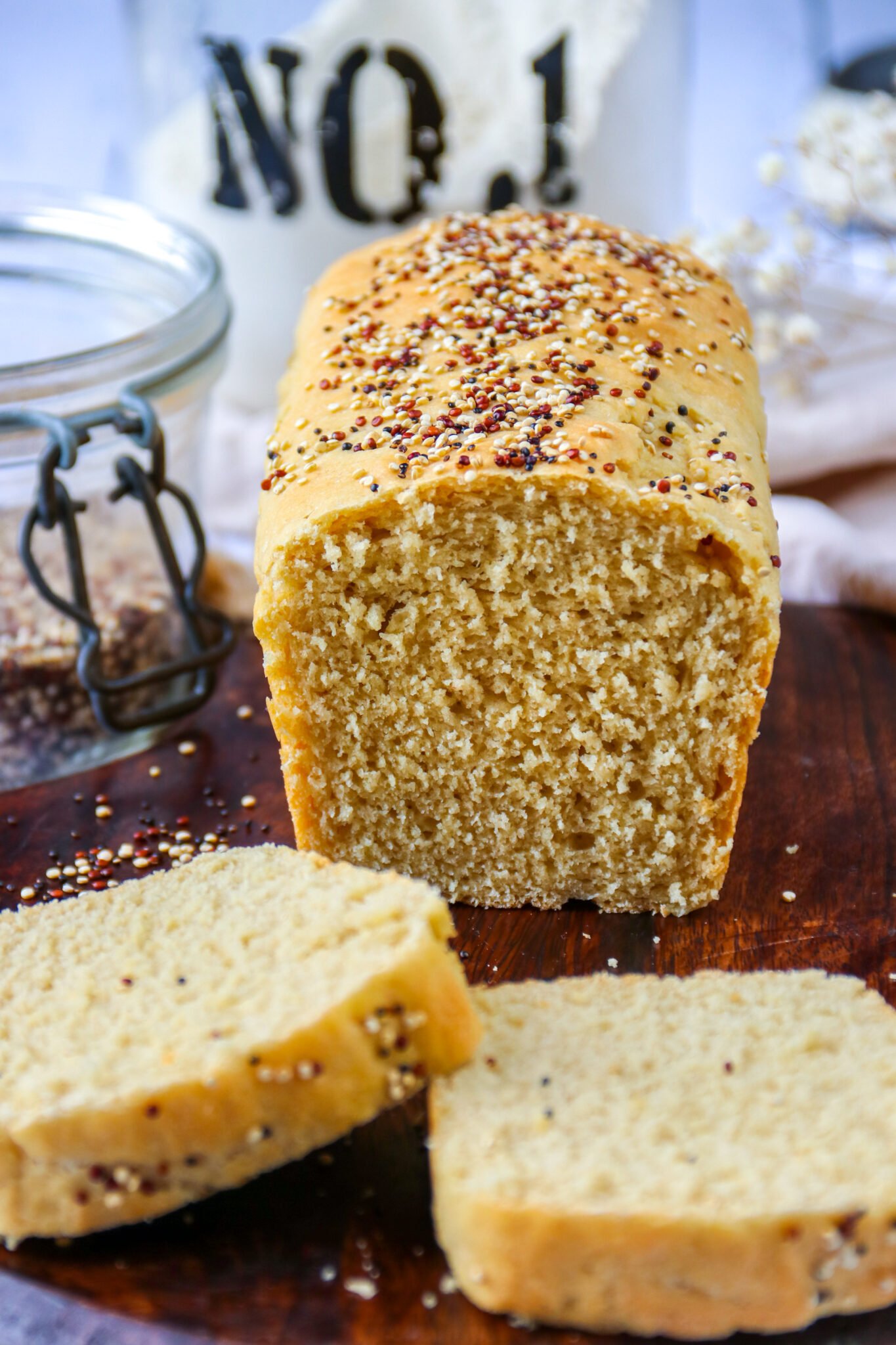 Pain de mie à la farine de quinoa - healthyfood_creation