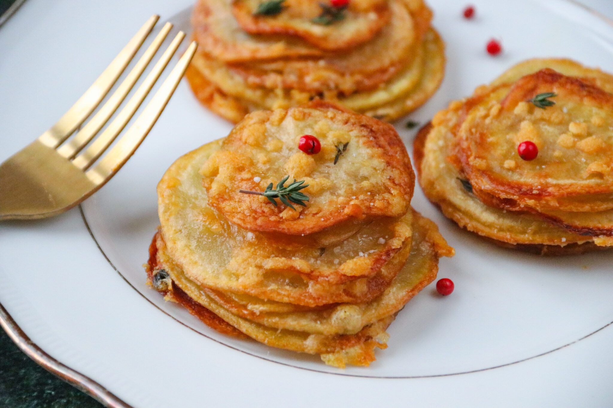 Mille-feuilles de pommes de terre et Parmesan - healthyfood_creation